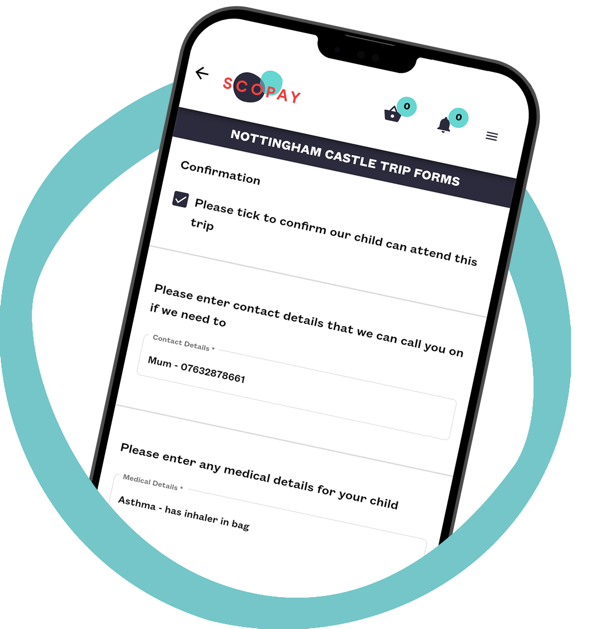 School trips admin system | Tucasi